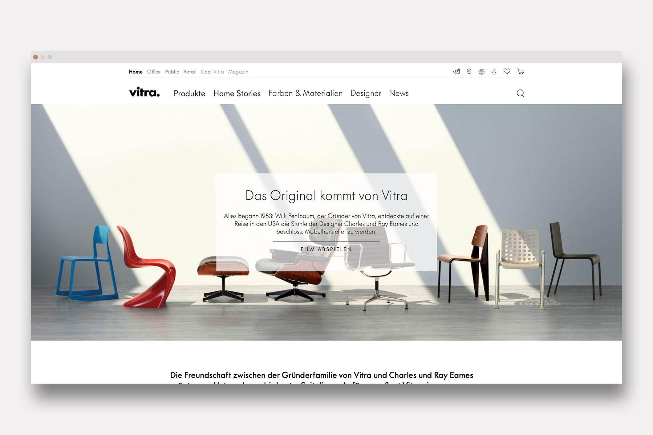 Das Original von Vitra | hellofarm Design Studio | Stuttgart